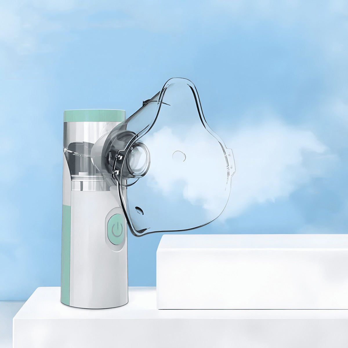 Nebulisator för Astma Lättnad | Kompakt Handhållen Inhalator för Hem ...